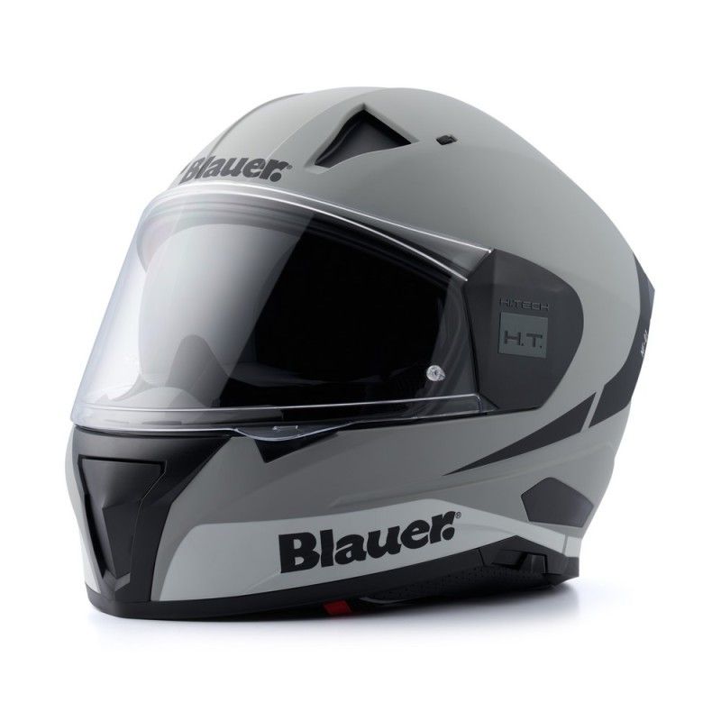 Casco Blauer Naca NF01B Gris mate / Negro Blauer — TOTMOTO
