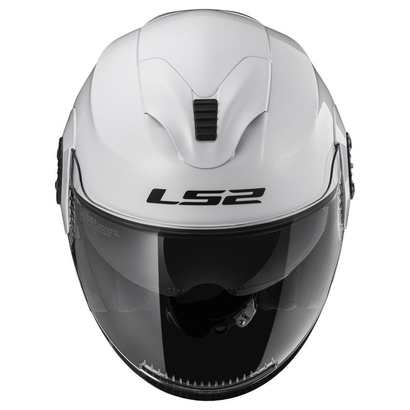 Casco ls2 verso solid blanco — Totmoto