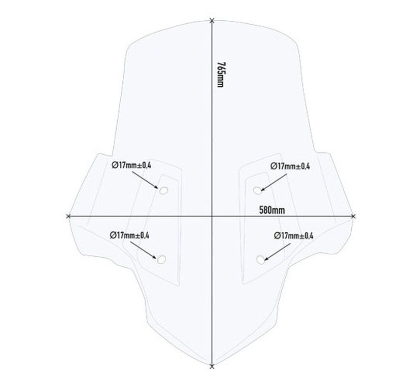 & PARABRISAS P/KITA BMW.CGT.400.19 — Totmoto